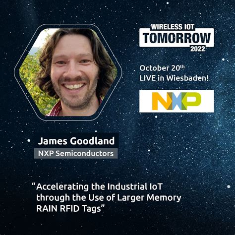 Nxp Semiconductors On Linkedin Join Us At Wireless Iot Tomorrow On October 19 20 To Hear From