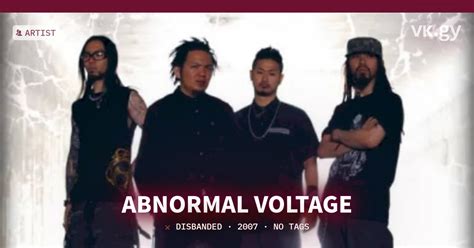 ABNORMAL VOLTAGE profile ABNORMAL VOLTAGEプロフィール vkgy ブイケージ