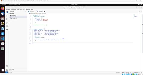 Installing Ubuntu Desktop 2204 Lts Visual Studio Code Terraform And