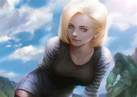 Android 18 Android 18 Андроид 18 LazuliЛазули Dragonball Dragon Ball Z Anime Art