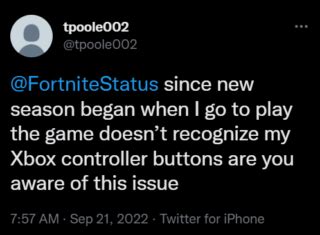 Xbox Controller Not Working In Fortnite Issue Acknowledged