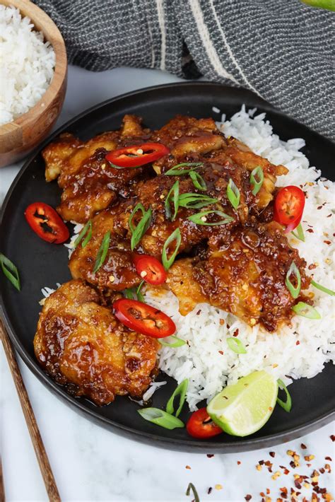 Firecracker Chicken Thighs Gills Bakes And Cakes