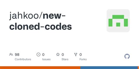 Github Jahkoo New Cloned Codes