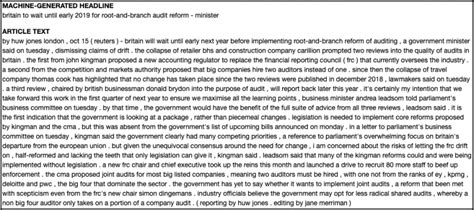 deep learning driven text summarization with reuters news data