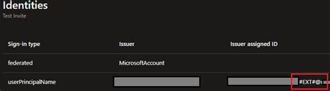 Azure Ad Account With Identities As Externak Azure Ad Microsoft Qanda