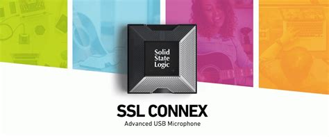 Solid State Logic lança microfone USB SSL Connex Música Mercado