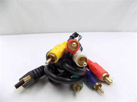 Sony Playstation 2 Ps2 Component Cable Starboard Games