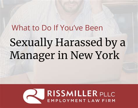 Sexually Harassed By Your Boss In New York Protect Your Rights
