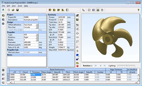Propeller Design Software Upgraded