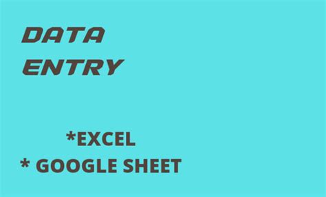 Do Perfect Data Entry Copy Paste Excel Sheets By Tanjidu Fiverr