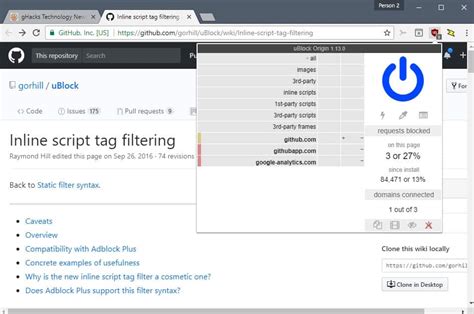 Ublock Origin Official Repository And Downloads Ghacks Tech News