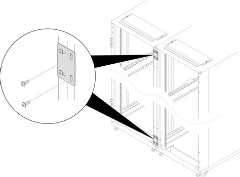 Install 48u Advanced Rack Extension Kit Thinksystem Heavy Duty Rack Cabinets Lenovo Docs