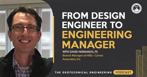 Tgep 29 From Design Engineer To Geotechnical Engineering Manager