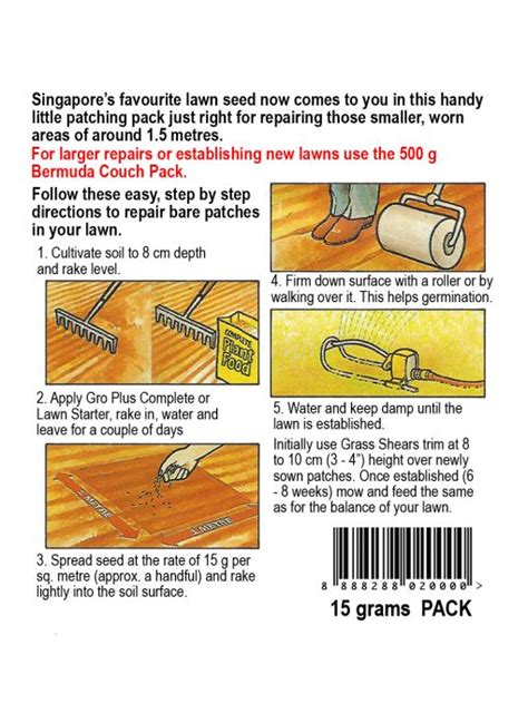 Speedy Couch Horti Flora Singapore Seeds Supplier