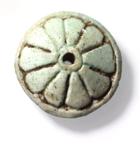 Ancient Egypt Beautiful Faience Rosette 600 300 B C