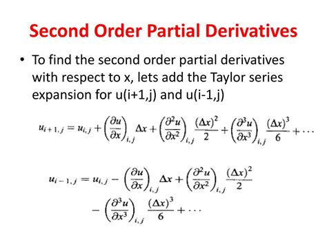 Finite Difference Methods Ppt Download