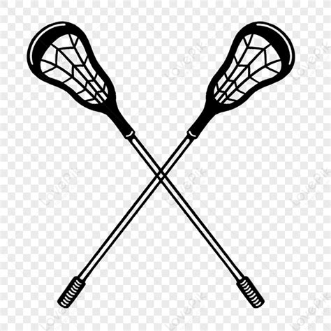 라크로스 스틱 클립 일러스트 아트막대기긴 손잡이검은 Png 일러스트 무료 다운로드 Lovepik