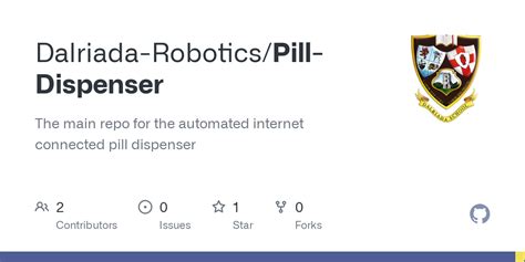 Github Dalriada Roboticspill Dispenser The Main Repo For The