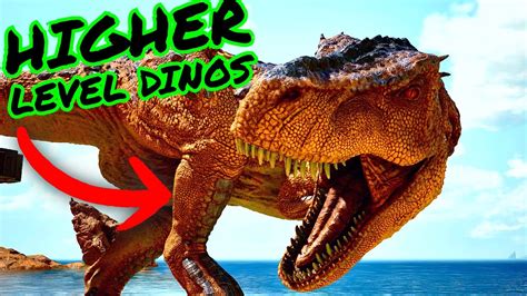 How To Get Only Higher Level Dinos To Spawn On THE ISLAND In Ark Survival Ascended LEVEL 100