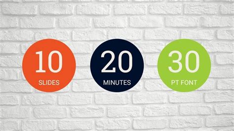 The 10 20 30 Powerpoint Rule Explained For Beginners