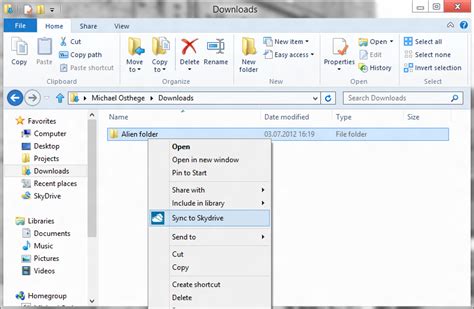 Sync Specific Folders With Skydrive Thecakes Blog
