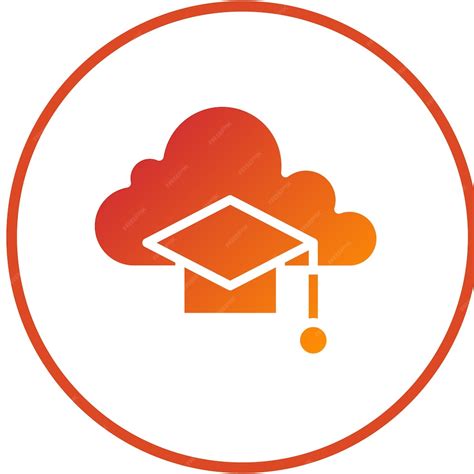 Premium Vector Vector Design Cloud Learning Icon Style