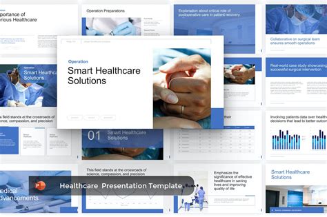 医疗保健行动 Ppt模版 Pptx 云瑞设计