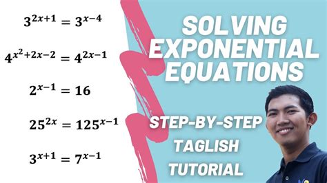 Solving Exponential Equations Grade 11 General Mathematics Q1