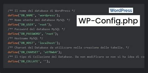 Wordpress Proteggere Il File Wp Config Php Offerta Link Link Per Tutti I Siti