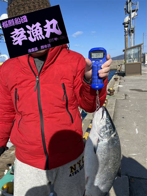 幸漁丸 青森県野牛港 サクラマスジギング etc