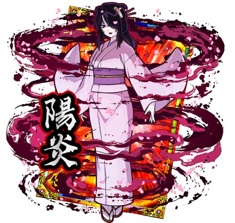 Kagerou Basilisk Basilisk Manga Commentary Request 1girl Blue Eyes Breasts Cleavage