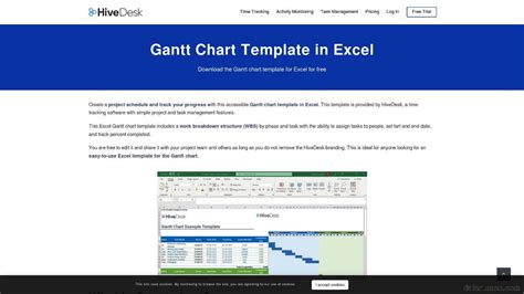 gantt chart template for excel