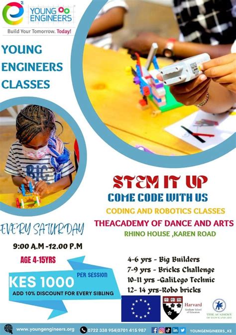 Our Saturday Coding And Robotics Young Engineers Kenya