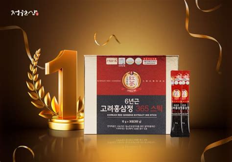 정원삼 고려홍삼정 365스틱 누적판매 1억포 돌파 조세일보