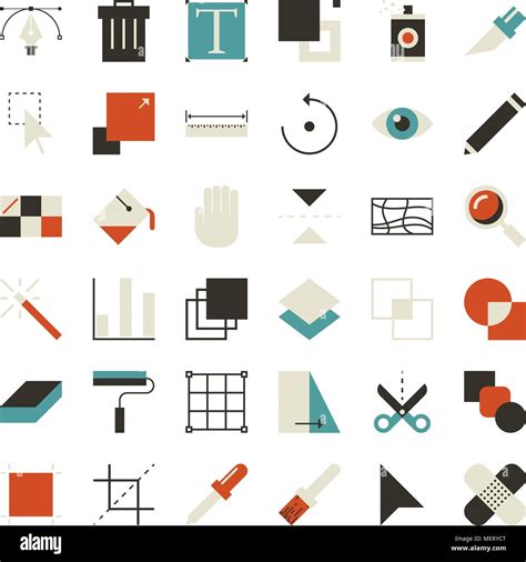 UI Design Tools Stock Vector Image Art Alamy