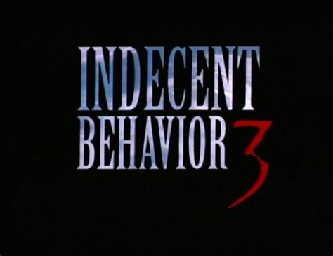“indecent Behavior Iii” 1995 Cars Bikes Trucks And Other