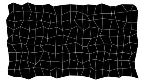 Black Rectangle With Wavy Grid Animation Animation With Black Square And White Moving Grid