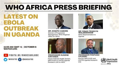 Latest Update On Ebola Outbreak Unit In Expert Panel Lshtm