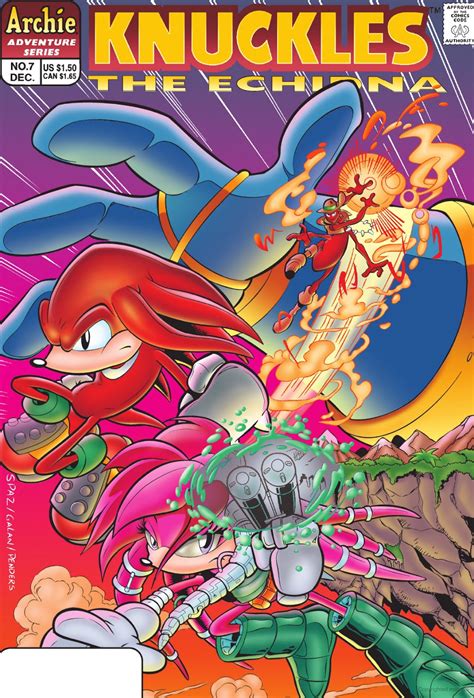 Archie Knuckles The Echidna Issue 7 Sonic Wiki Zone Fandom