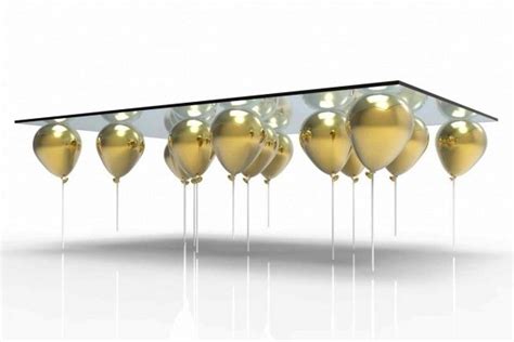 Воздушные шары вместо ножек. Журнальный столик UP Coffee Table от ...