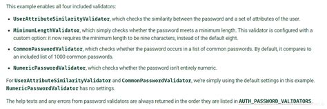 Django Authpasswordvalidatorsdjango 检查密码复杂度 Csdn博客
