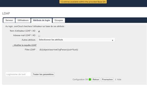 Owncloud Configuration Ldap — Ejntricks