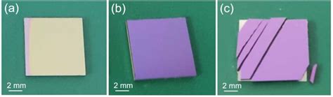 Optical Image Of Linbo3 Sio2 Si Annealed At 150 °c And 250 °c A Download Scientific Diagram