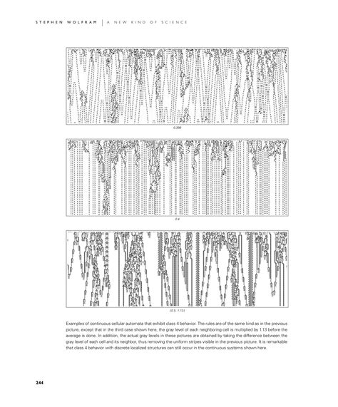Four Classes Of Behavior A New Kind Of Science Online By Stephen
