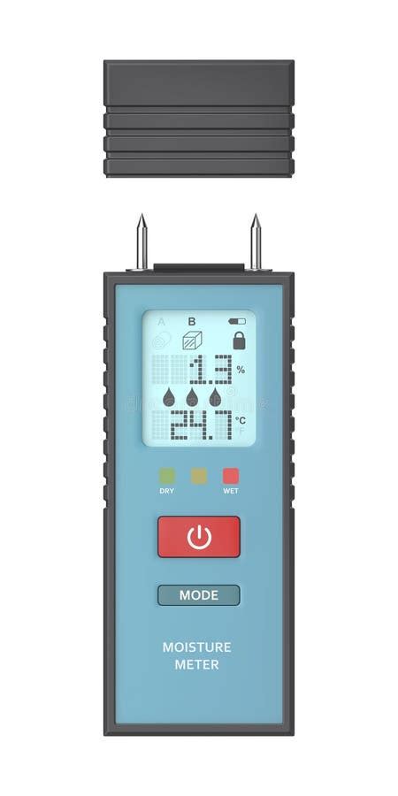 Digital Moisture Measuring Device Stock Illustration Illustration Of Measurer Equipment