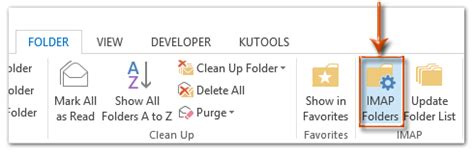 How To Disable Subscribing To IMAP Folders In Outlook