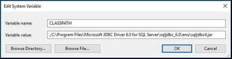 Connecting A Java Program To SQL Server