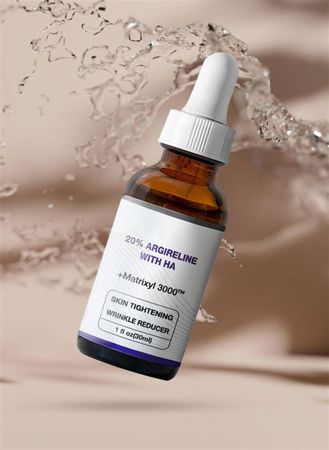 Organic 20 Argireline Serum With Matrixyl 3000 Curated Serums