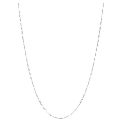 yellow gold box chain necklace 17 3 4 14k for sale at 1stdibs