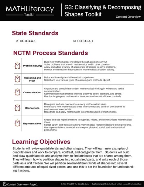 Classifying And Decomposing Shapes Toolkit Proactiveed